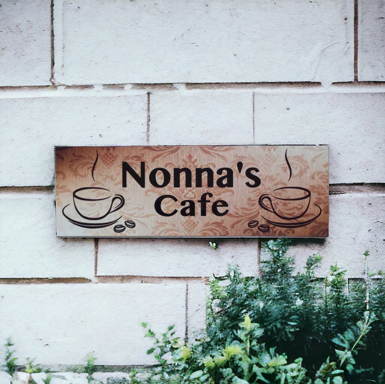 Custom Personalised Cafe Vintage Coffee Sign | The Renmy Store