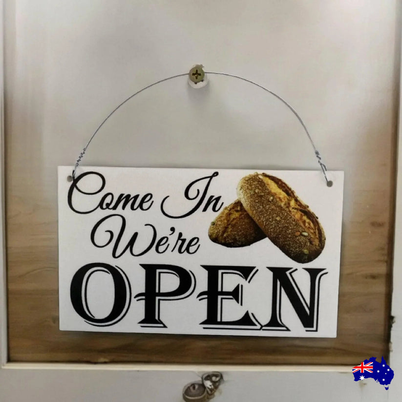 Open Closed Sign Bakery Cafe Shop | Outdoor Acrylic Aussie Made – The ...