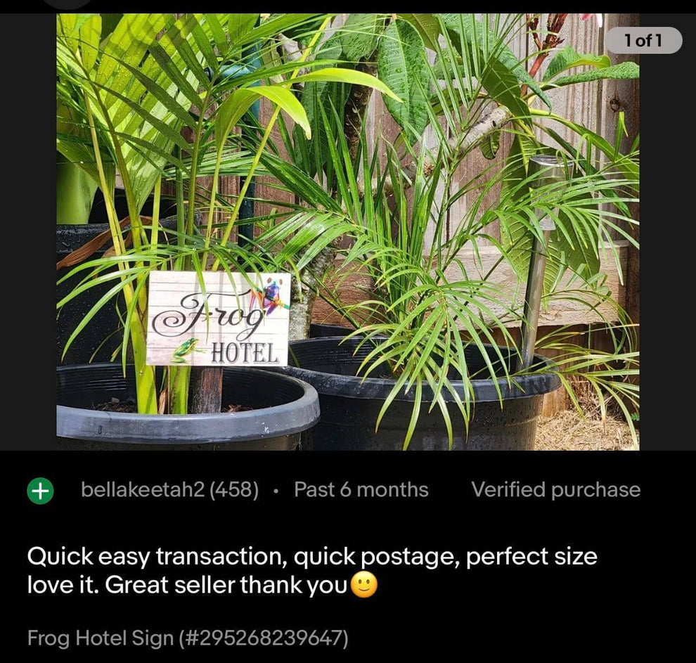 Frog Hotel Sign – The Renmy Store Homewares & Gifts