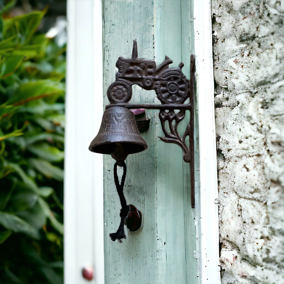 Tractor Doorbell Cast Iron | Farmhouse Country Door Bell Australia ...