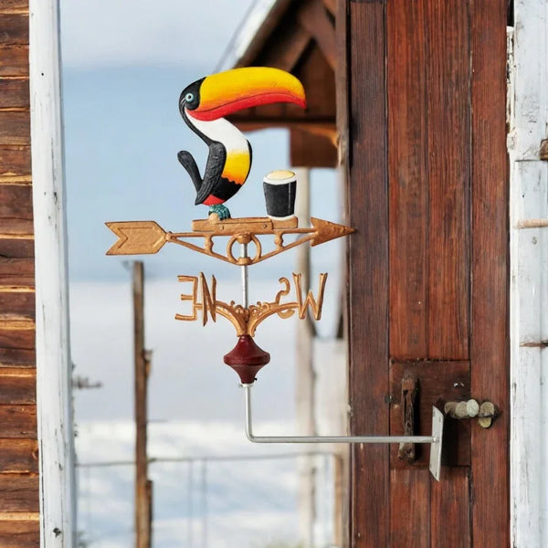 Wind Vane Guinness Bird Weather Rustic Bar Cast Iron – The Renmy Store ...