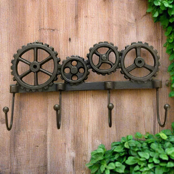 Hook Wheels Rustic Steampunk Country Cast Iron – The Renmy Store ...
