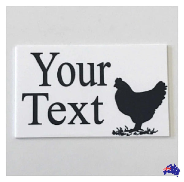 Chicken Hen Custom Personalised Sign – The Renmy Store Homewares & Gifts
