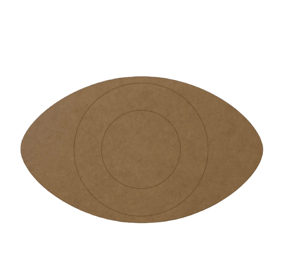 Eye Shape DIY Raw MDF Timber | The Renmy Store Homewares & Gifts