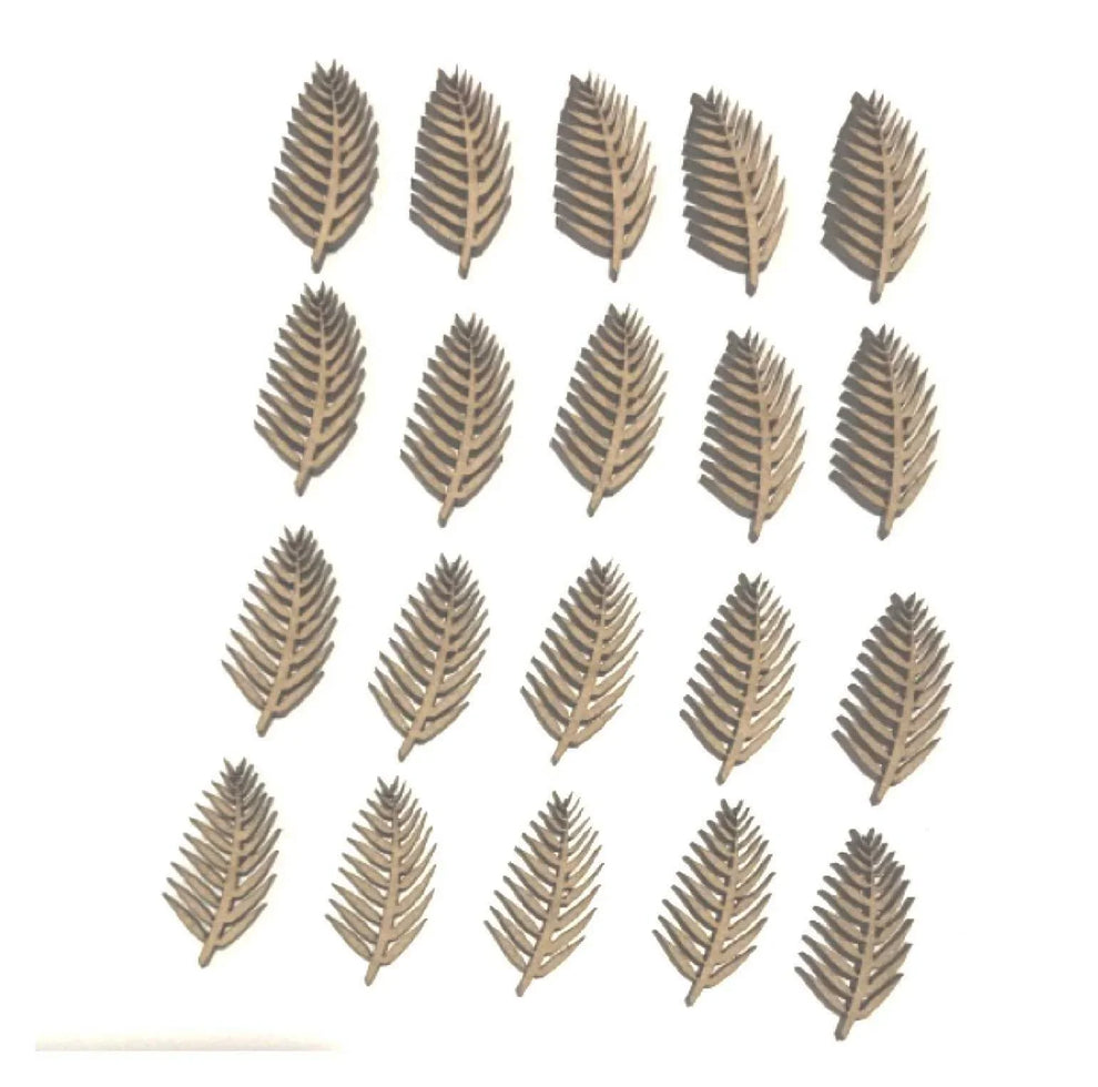 Leaf Palm Tree Raw MDF Wooden DIY Craft | The Renmy Store Homewares & Gifts