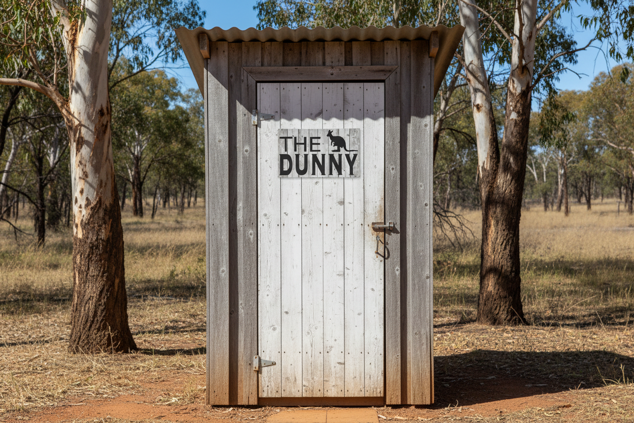 The Dunny Sign - Kangaroo Toilet - Australian Made – The Renmy Store ...
