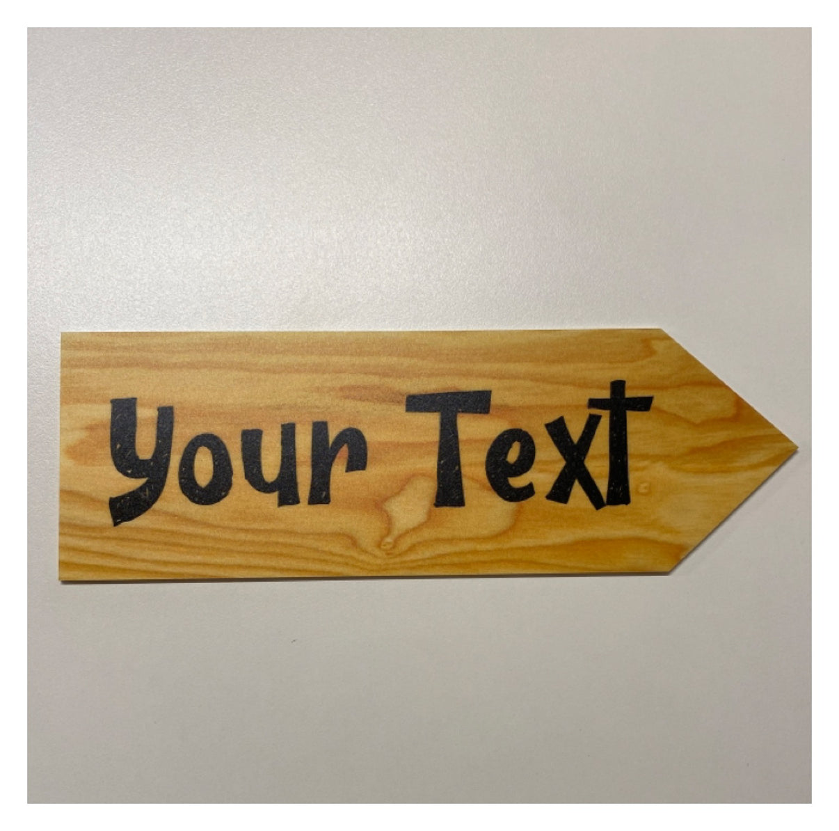 Totem Pole Arrow Custom Personalised Rustic Sign – The Renmy Store ...